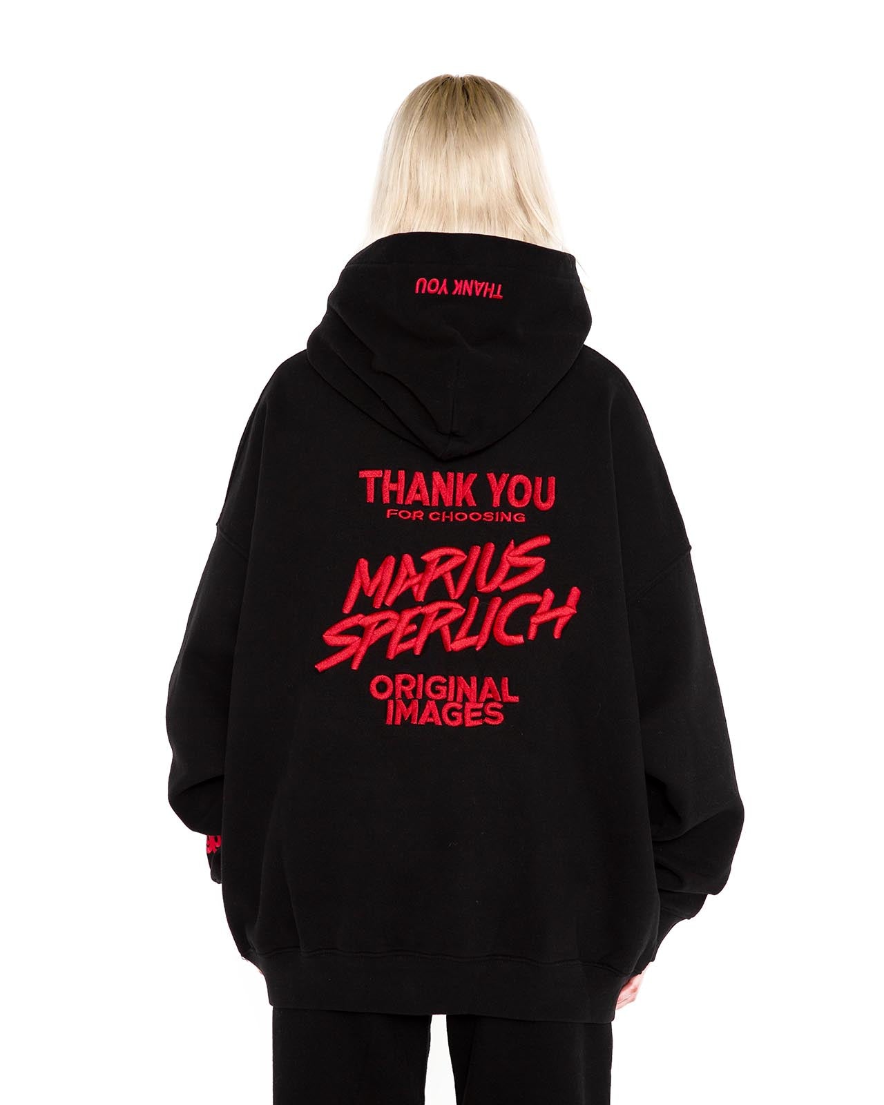 THANK YOU HOODIE BLACK – 1991 WORLDWIDE